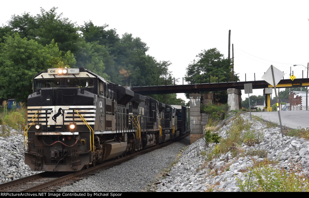 NS SD70ACe 1041 at Waynesboro VA on 7-25-2021